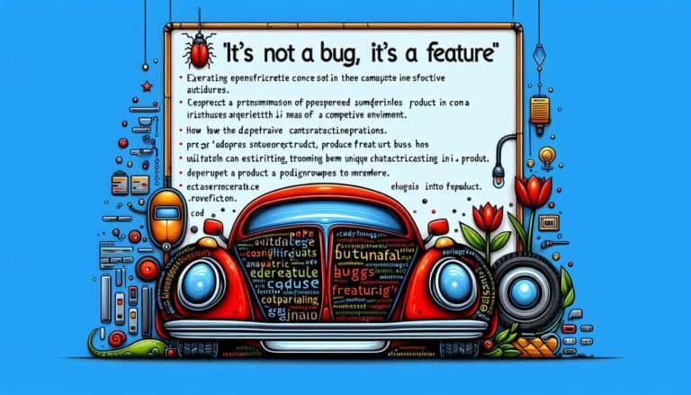 "It's Not A Bug, It's A Feature" Cheat Sheet For Poor Marketers And ...