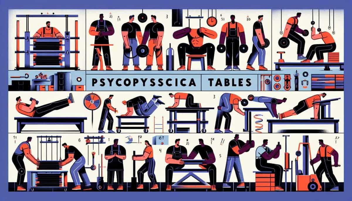 Psychophysical Tables (Snook Tables) | Innovation.world
