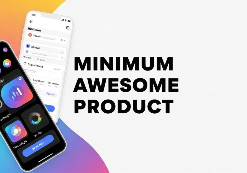 Change From Minimum Viable Product (MVP) To Minimum Awesome Product (MAP)
