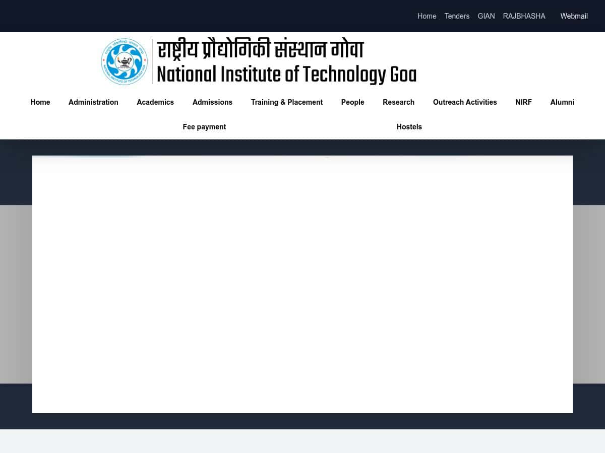 Instituto Nacional de Tecnología de Goa (NITG) | Innovation.world