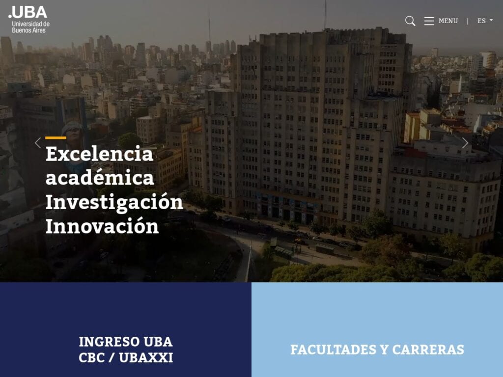 National University Of Buenos Aires (UBA) | Innovation.world