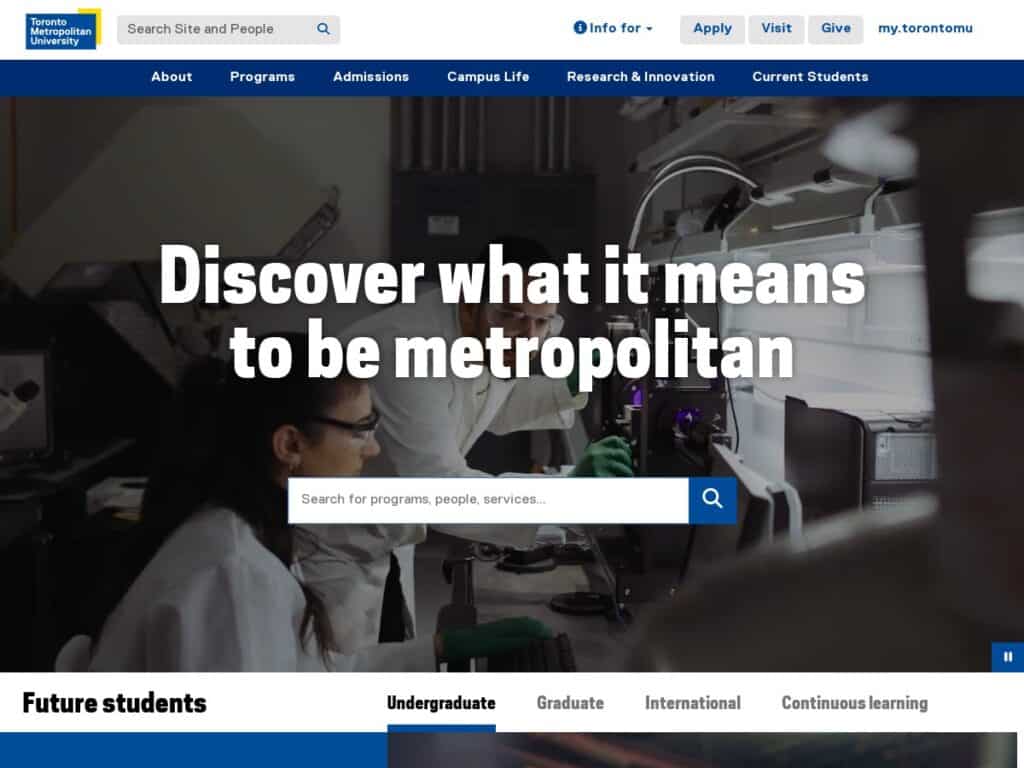 Toronto Metropolitan University (TMU) | Innovation.world