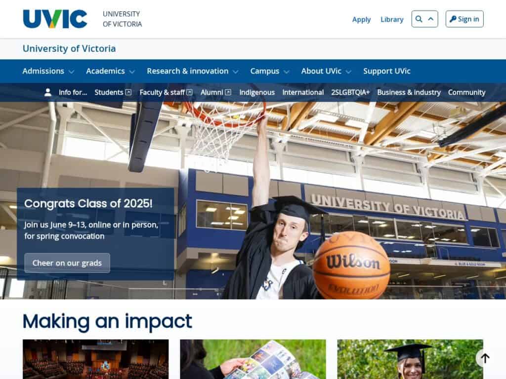 University Of Victoria (UVic) | Innovation.world