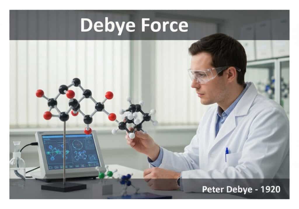 Fuerza de Debye (interacción dipolar inducida) | Innovation.world