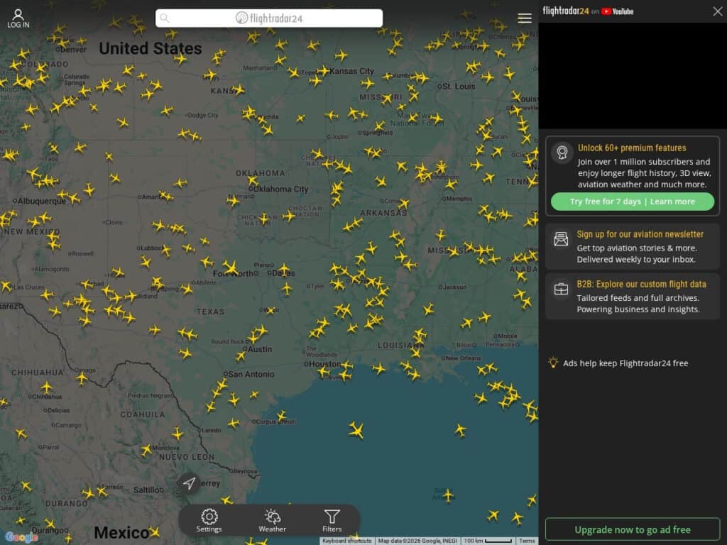 Original Flightradar24 Live Air Traffic Checker | Innovation.world