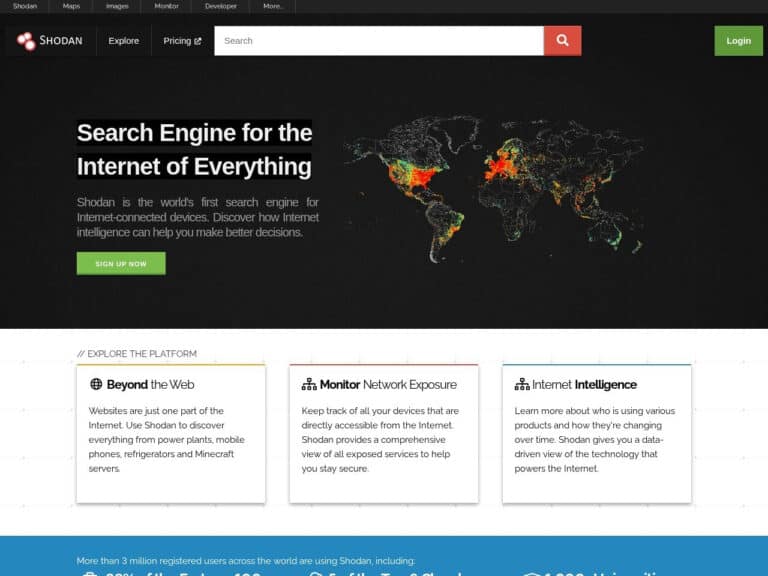 Shodan IoT Search Engine | Innovation.world