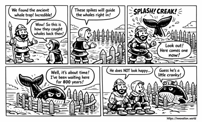 Comics: Ancient Whale Trap Unearthed